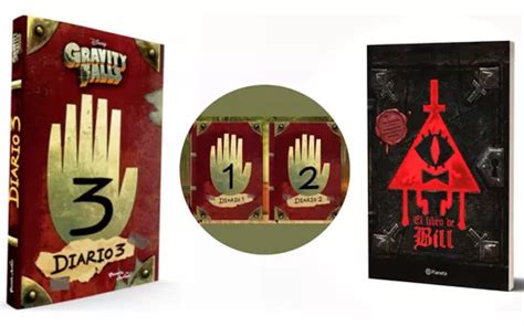 Packx2 T Blanda Diario 3 Gravity Falls El Libro De Bill Cuotas