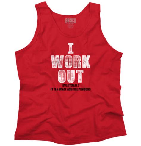 I Workout Eventually Funny Gym Lazy Slacker Ebay