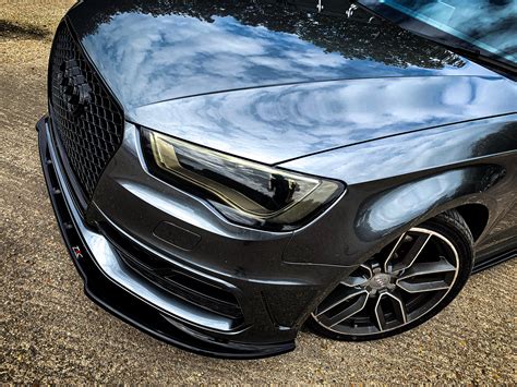 Audi S V Hatchback Front Splitter Triplercomposites
