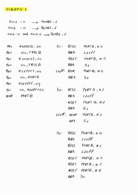 SOLUTION Assembly Language Mplab Codes Studypool