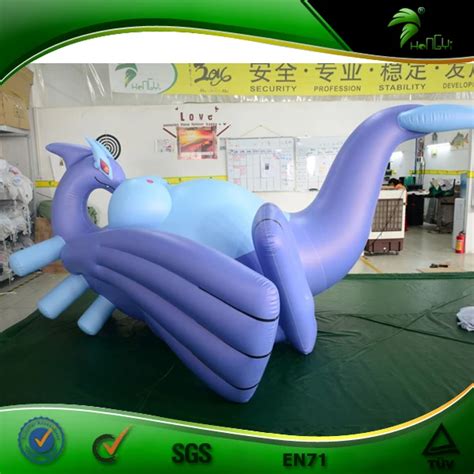 Factory Price Custom Inflatable Animal Sex Toys Blue Inflatable Dragon