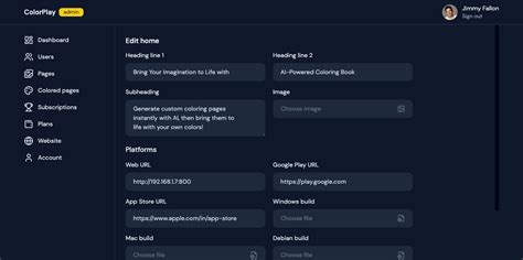 ColorPlay AI SaaS Coloring Book Web App By Aisaasfarm CodeCanyon