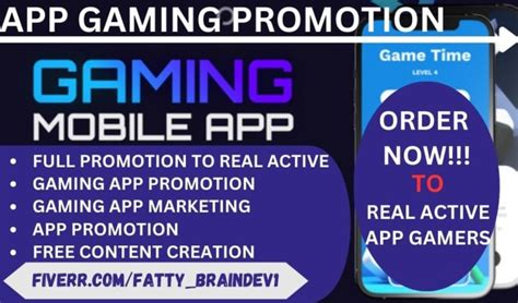 App Gaming Promotionmobile App Marketing Steam Game To Huge Million