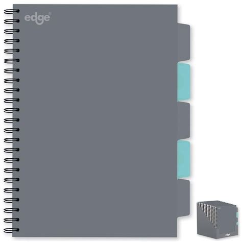 A4 Project Notebook Grey Jac Stores Iom