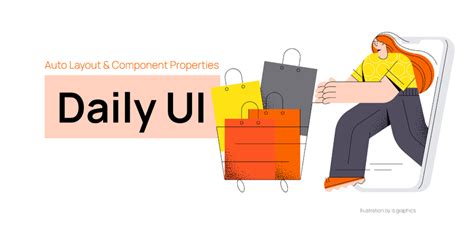 Daily UI Auto Layout Component Properties Figma