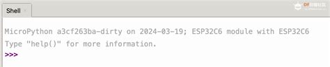 Esp32 C6开发板micropython体验版固件滚烫出炉，欢迎测试 Df创客社区