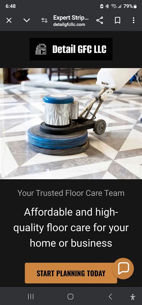 Mark Corbin Chpp On Linkedin New Website Detail Floor Care