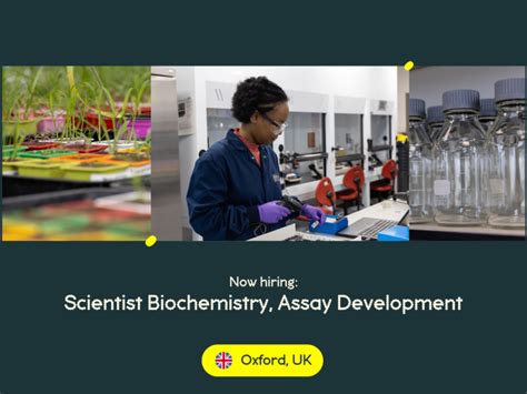 Scientist Biochemistry Assay Development Moa Technology
