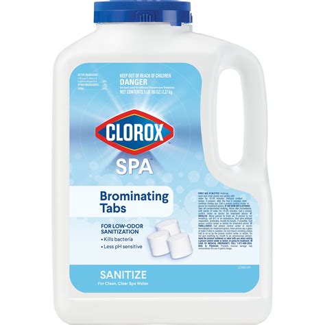 Clorox Spa Brominating Tablets 5 Lb Walmart Business Supplies