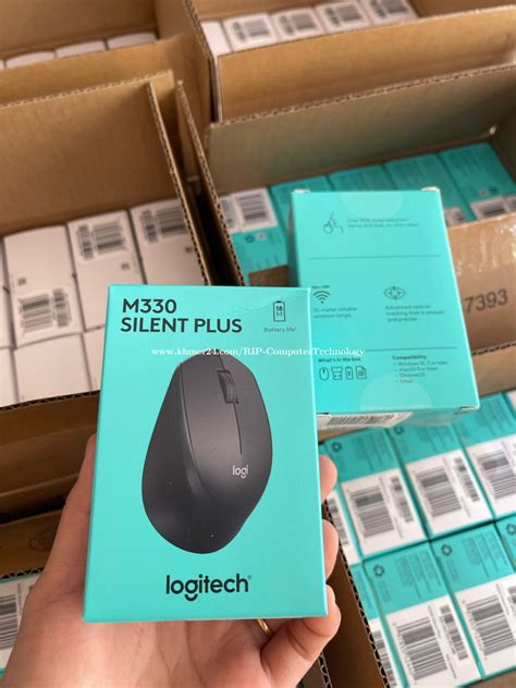 Original Logitech M Silent Plus Wireless Mouse Price In Tuek L Ak Bei Tuol Kouk