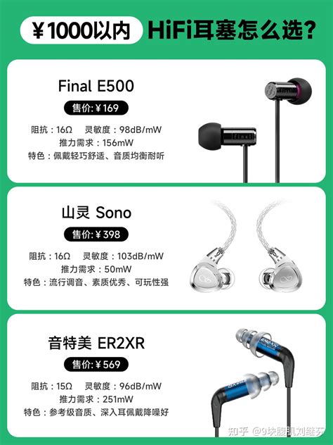 【2024】各价位hifi耳塞怎么选？ 知乎
