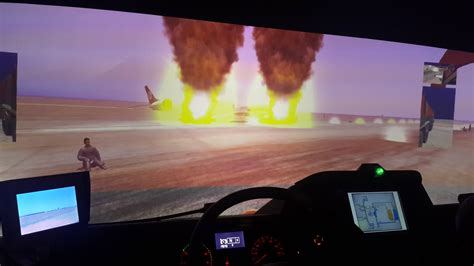 Arff Aircraft Rescue And Fire Fighting Simulator Deftr Teknoloji