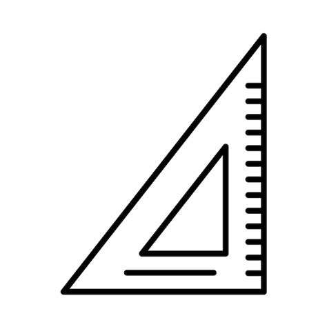 Premium Vector Geometry Triangle Line Illustration