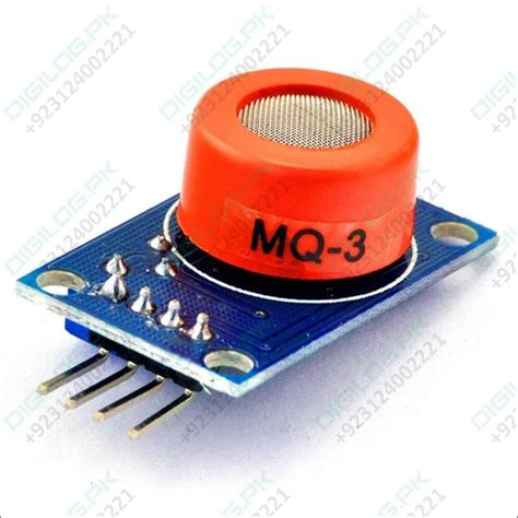 Mq3 Alcohol Detector Gas Sensor Module In Pakistan Digilog Pk