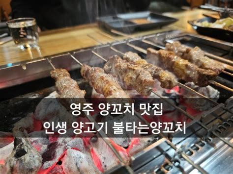 인생 양꼬치 영주 가흥동 맛집 불타는양꼬치 맛있는 이유가 따로 있었다 네이버 블로그