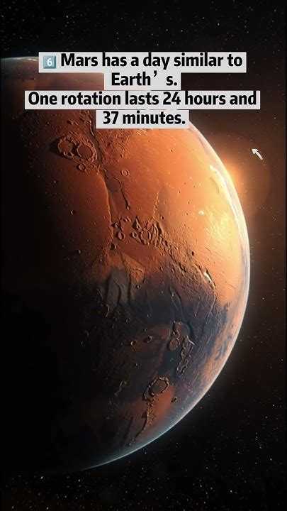 How Long Is One Day On Mars Space Facts Astronomy Cosmoshorts Ai