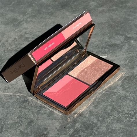 Палетка Charlotte Tilbury Mini Hollywood Blush & Glow Palette (румяна и ...