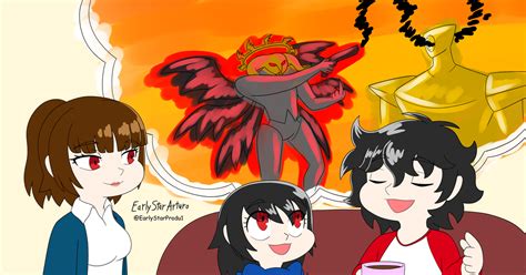 Persona 5 Makoto Niijima Akira Kurusu Winter Day 3 Saving