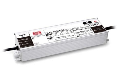 Mean Well HLG 185H 24 24V 185W Outdoor Power Supply OPTO Projects