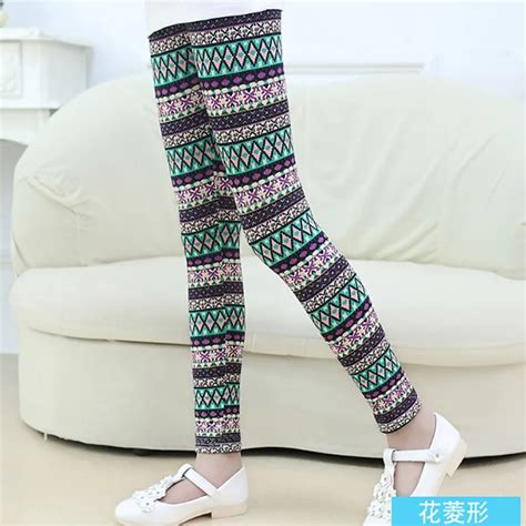 Детские штаны новые милые леггинсы для маленьких девочек детские штаны с цветочным принтом