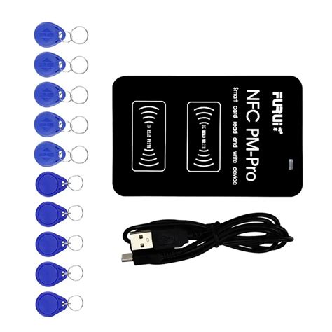 FURUI RFID Decoding Duplicator NFC Smart Chip Card Reader 13 56Mhz Badge Clone 125Khz Token Tag