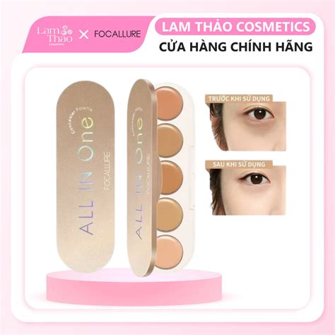 Kem Che Khuyết Điểm Focallure All in one Concealer Palette FA299