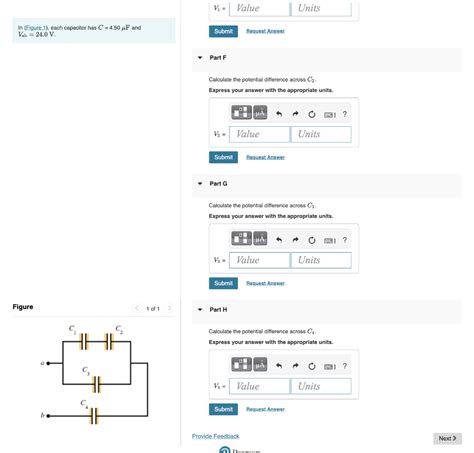 Solved Calculate The Charge On C1 Express Your Answer With
