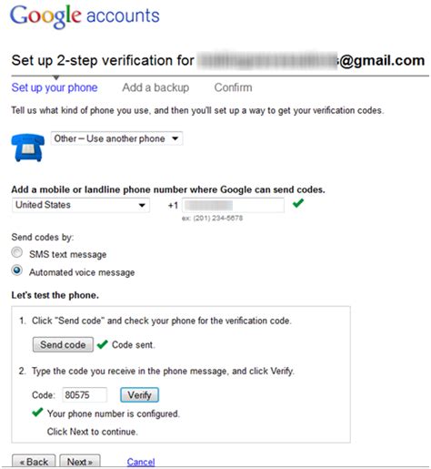 How To Setup Google 2 Step Verification