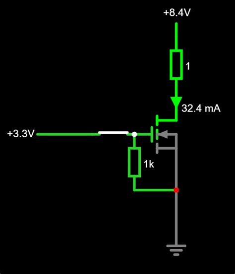 Mosfet Why Isn T This Circuit Working In Falstad As Expected