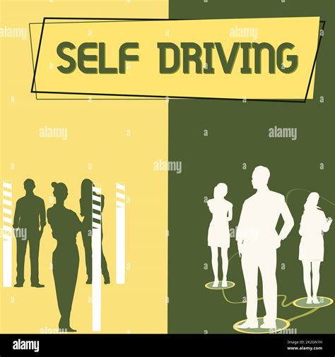 Inspiration Showing Sign Self Driving Concept Meaning Autonomous Vehicle Ability To Navigate