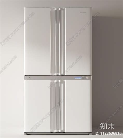 冰箱3d模型下载【id1123636810】知末3d模型网
