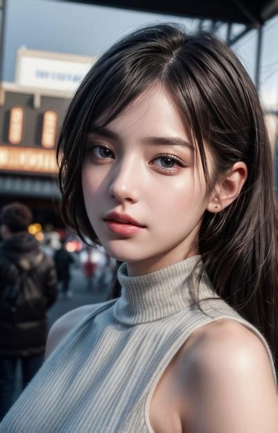 Premium Photo Portrait Of A Beautiful Sexy Girl