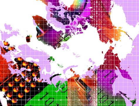 Binary Code Against Colored Background Digitally Generated Free