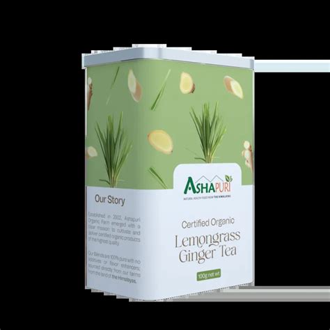 Lemongrass Ginger Tin 100gm Sy Bazzar