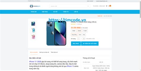 Code Website Bán Hàng điện Thoại Html Css Javascript