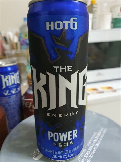 롯데칠성 핫식스 더킹파워 355ml 배민스토어