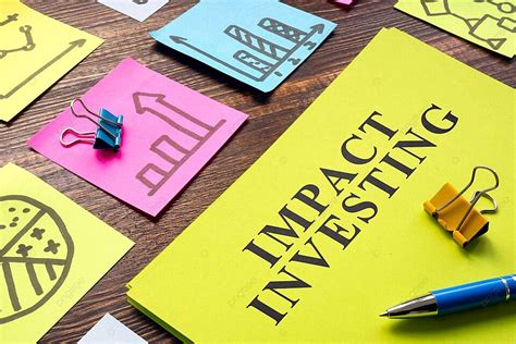 Visual Representation Of Impact Investing Scheme Through Charts And