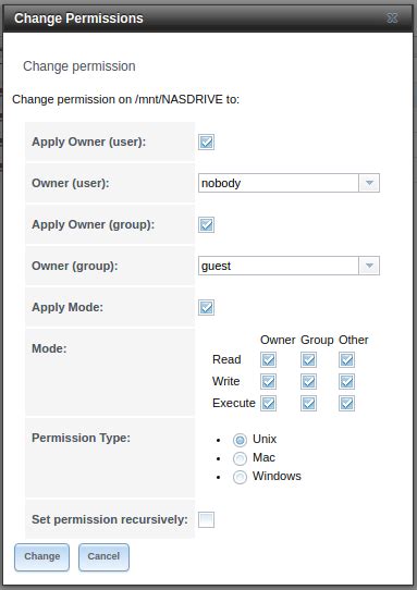 What Determines The Default Permissions Of Files Within A Cifs Share