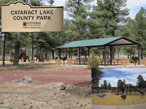 Cataract Lake Park Opening Soon In Williams — Northern Arizona