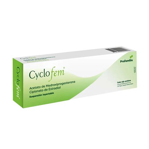 Cyclofem La Inyección Anticonceptiva Mensual Para Una Sexualidad Plena
