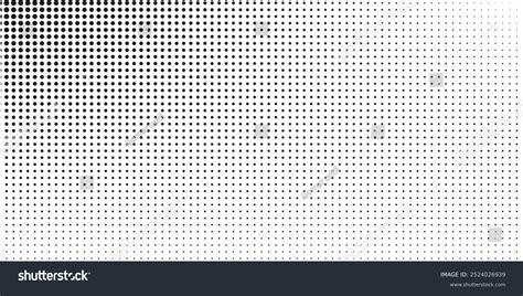Basic Halftone Dots Effect Black White Stock Vector Royalty Free 2524026939 Shutterstock