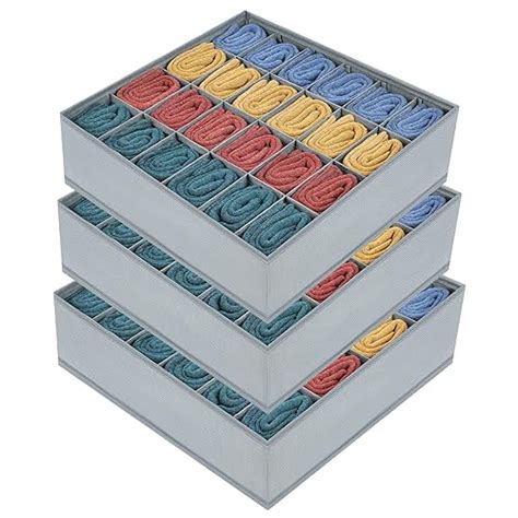 Joyoldelf Sock Drawer Organizer Sock Underwear Organizer Dividers
