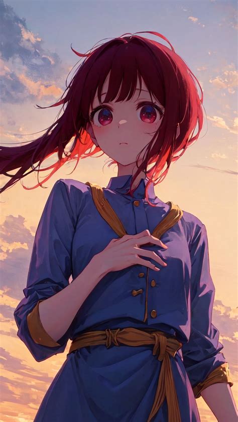 Dziewczyna W Anime Tapeta Na Telefon