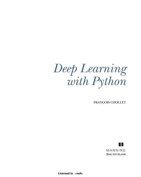 Deep Learning With Python E Books Max30