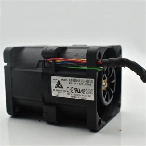 Delta GFB0412EHS-AN90 40mm x 56mm Server Fan 8 wire Molex 12V DC 1.82A ...