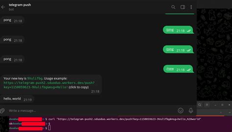 使用 Cloudflare Workers 免费搭建 Telegram 消息推送机器人