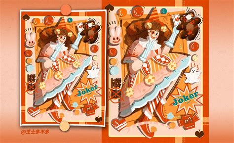 PS 板绘 小丑女孩可爱肌理插画 绘画插画教程 PSCC2019数位板 虎课网