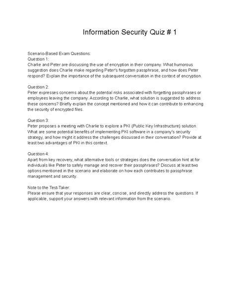 information security interview questions and answers top 10