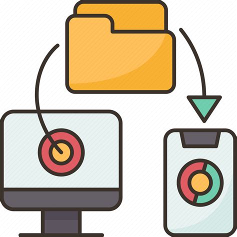 File Transfer Data Sharing Upload Icon Download On Iconfinder