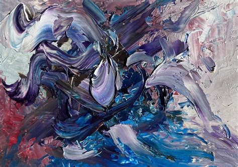 葛拉娜 violet abstract 非池中藝術網